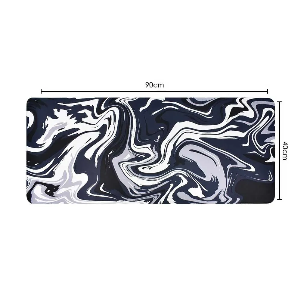 Gaming Mouse Pad, 90X40cm Large Computer Mouse Mat With Gradient Liquid ...