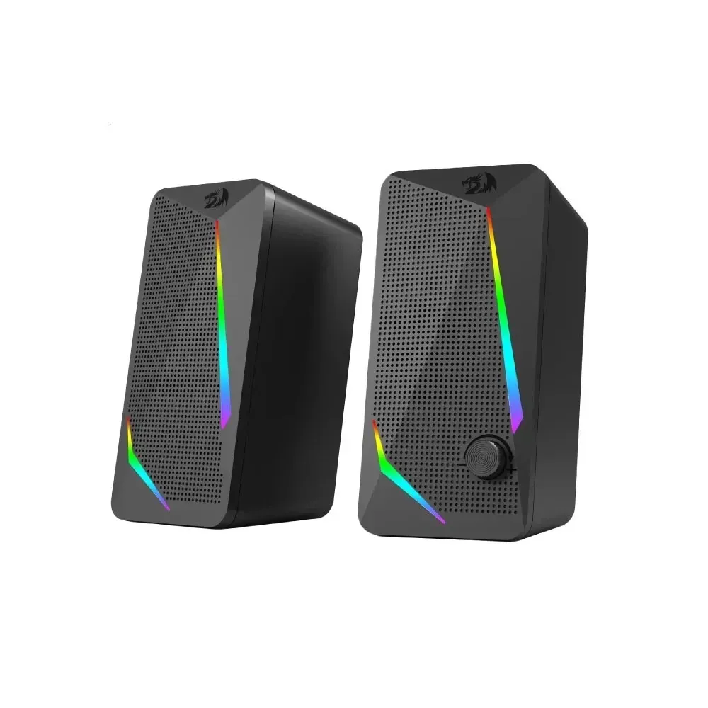 Redragon GS510 Waltz Gaming Speaker 2.0 Channel PC Computer Stereo ...