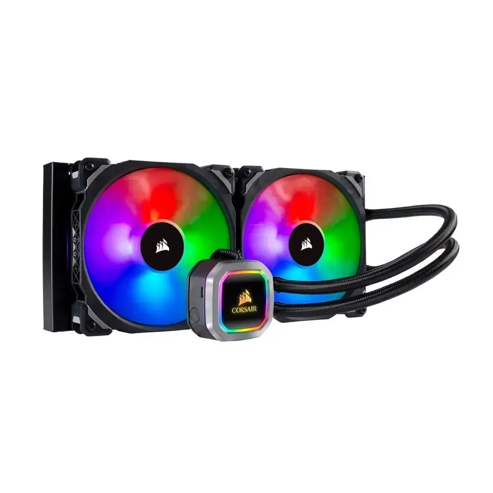 Corsair H115i RGB Platinum AIO Liquid CPU Cooler,280mm,Dual ML140 PRO ...