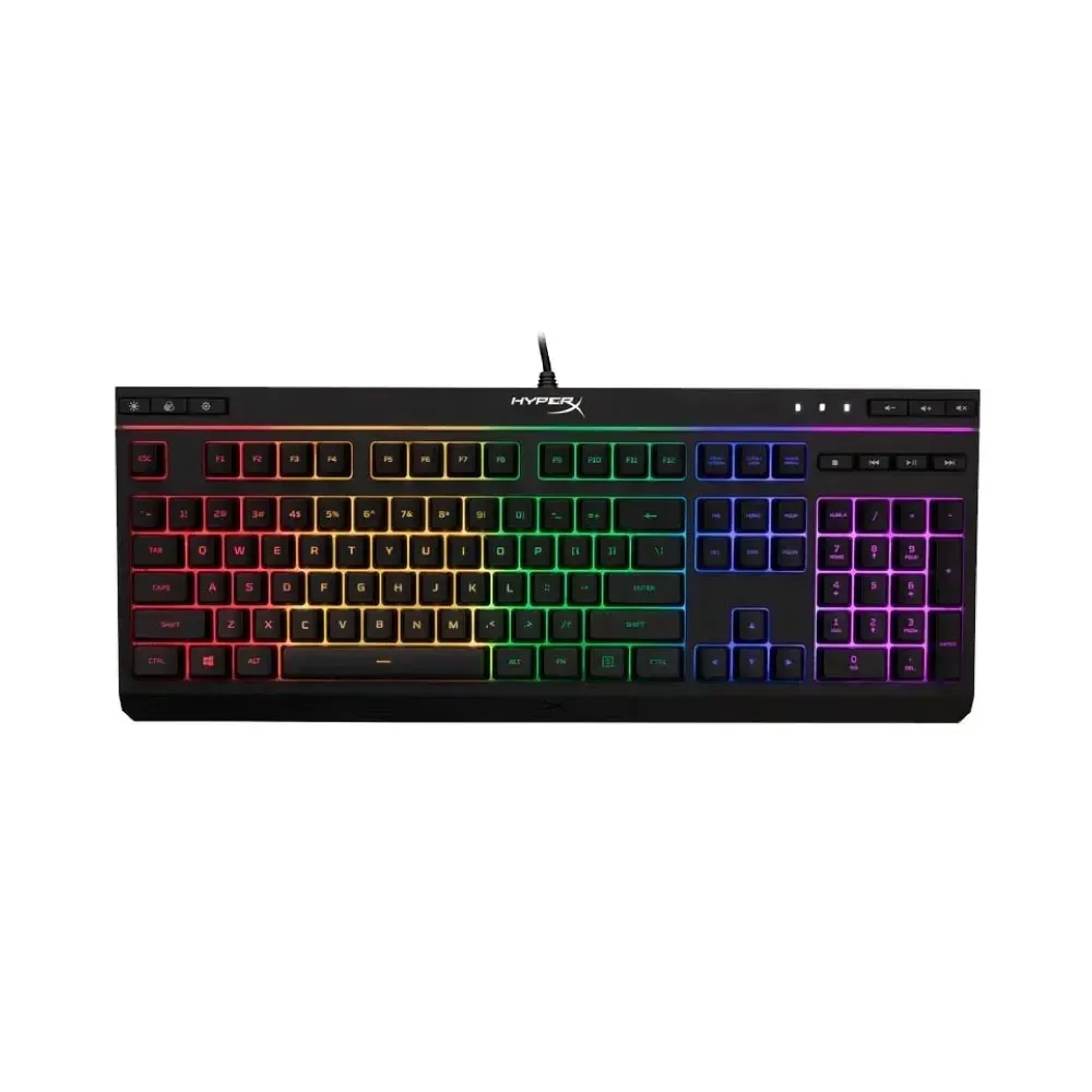 HyperX Alloy Core RGB Full-size Wired Membrane Gaming Keyboard ...