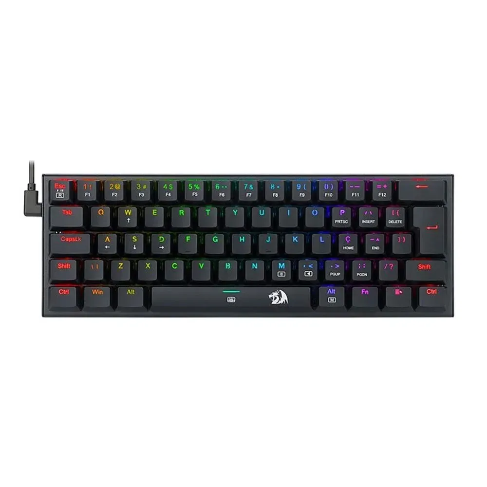 Redragon K614 Anivia 60% Ultra Thin Wired Mechanical Keyboard, Slim ...