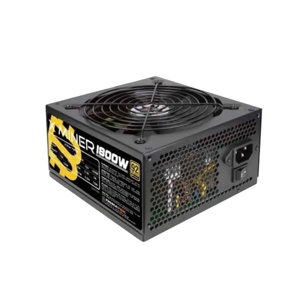 Xigmatek Xminer BTC 1800W, 92 Plus®, Ultra-Low Noise, 12*PCIe
