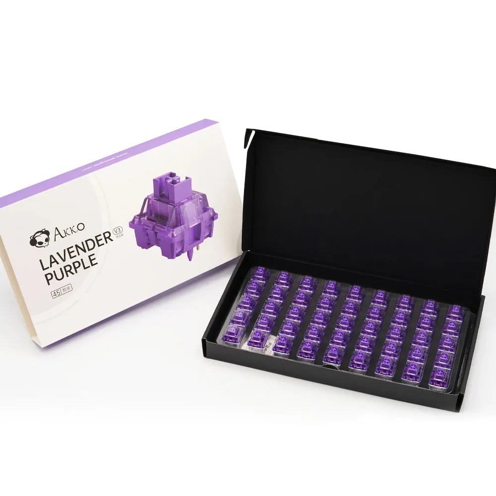 Akko V3 Lavender Purple Pro Tactile Switches - 45pcs