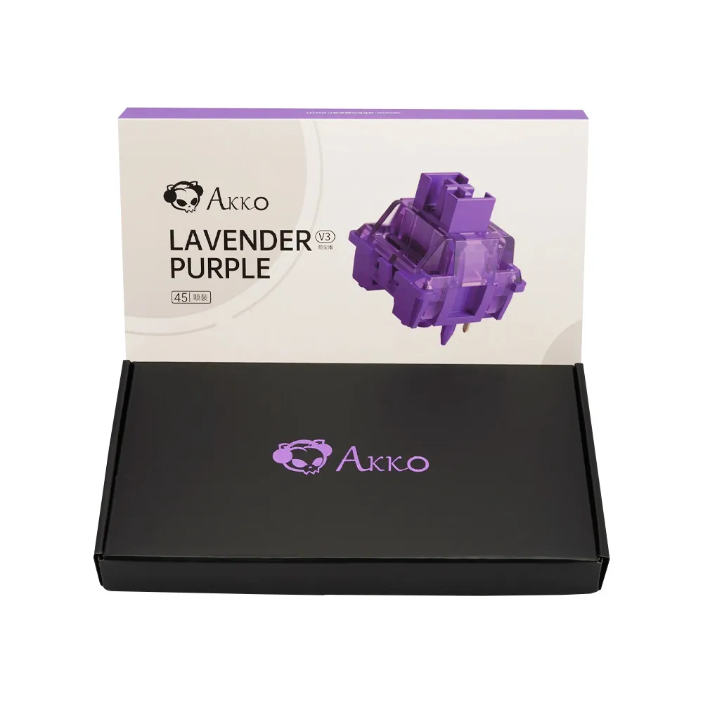 Akko V3 Lavender Purple Pro Tactile Switches - 45pcs