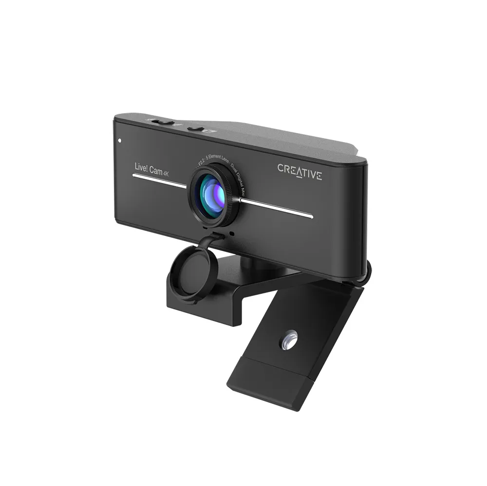 Creative Live! Cam Sync 4K UHD USB Webcam, Up to 40 FPS, 95° Wide-Angle ...