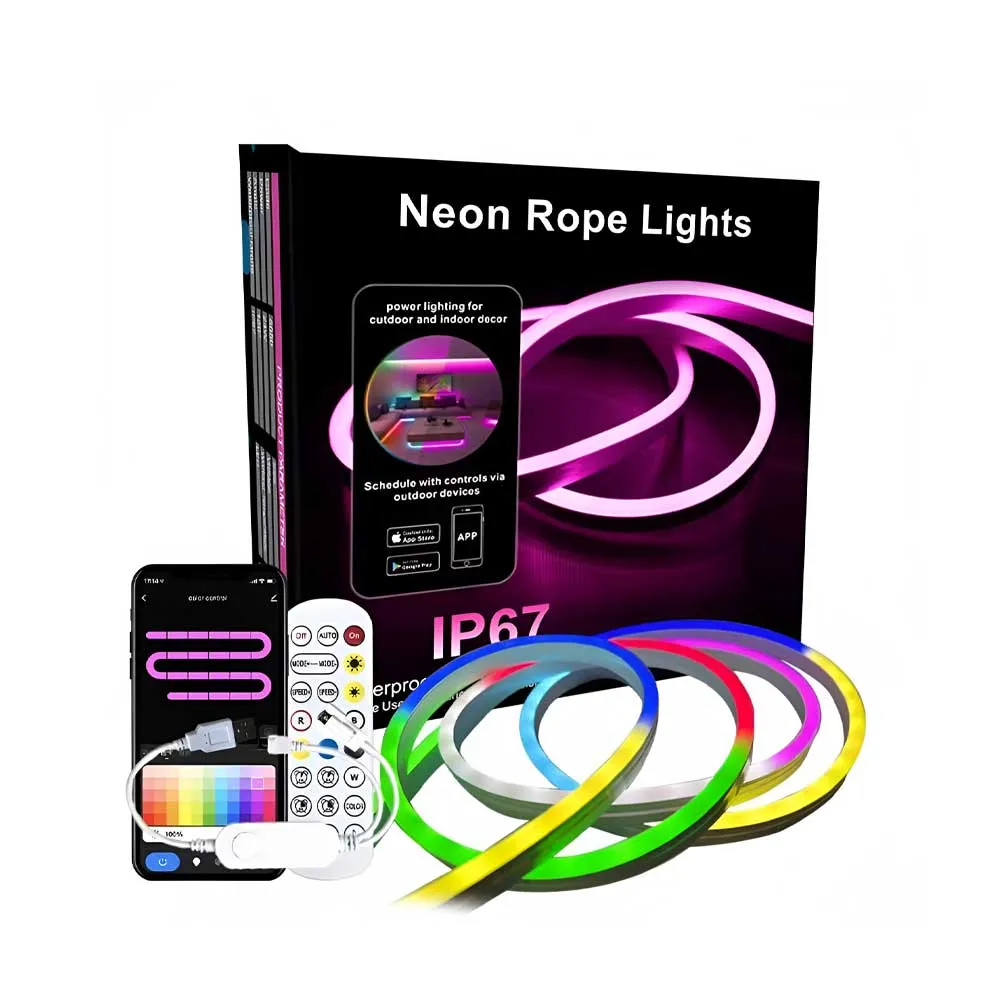 Neon Rope Lights IP67 - 5m