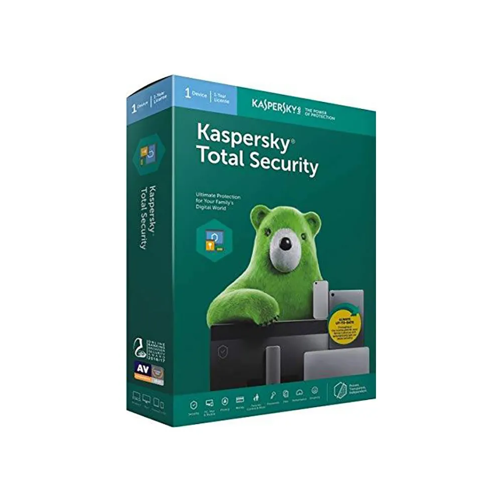 Kaspersky Total Security Antivirus Product Key, Anti-ransomware, Webcam ...