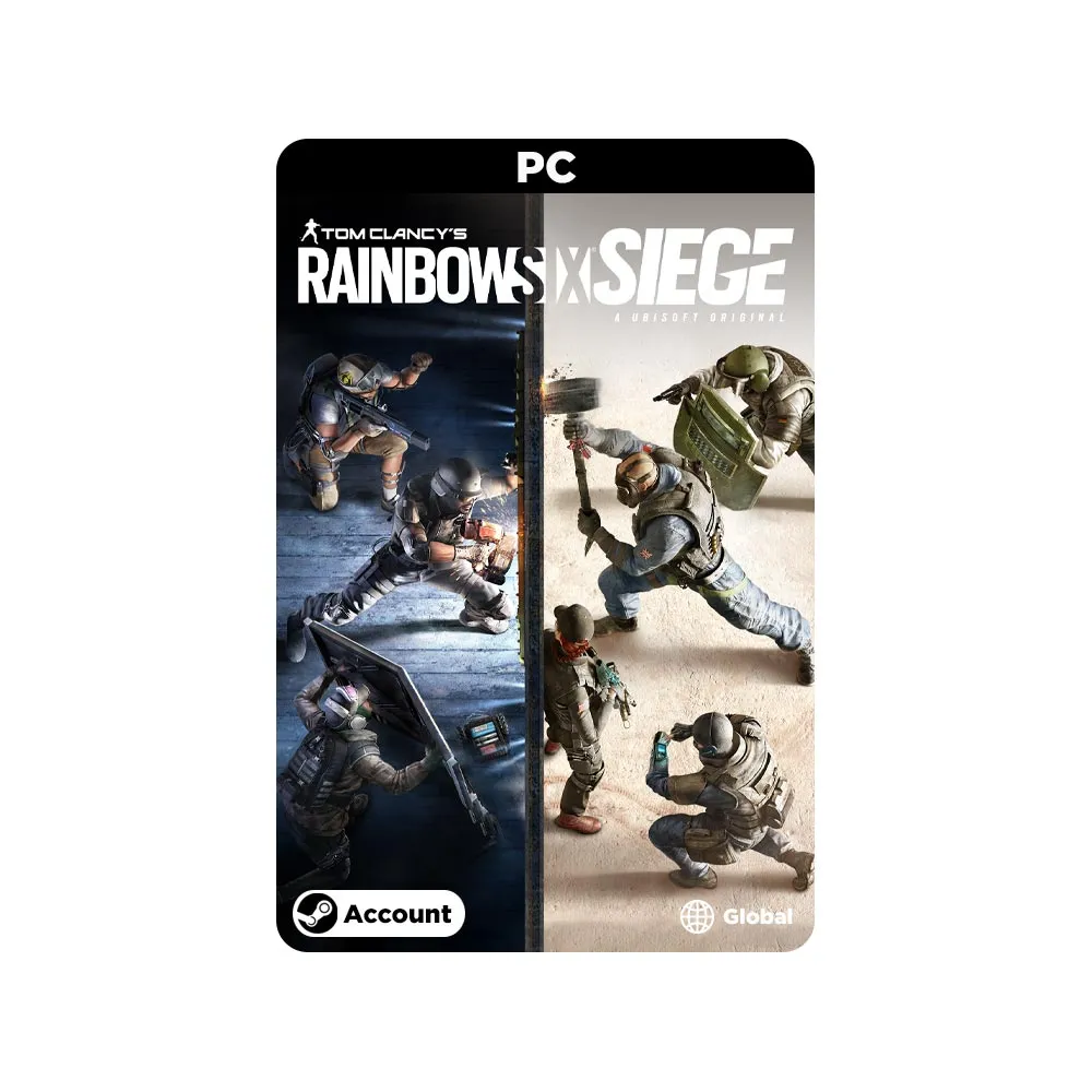 Tom Clancy's Rainbow Six Siege (PC) - Steam Account - Global