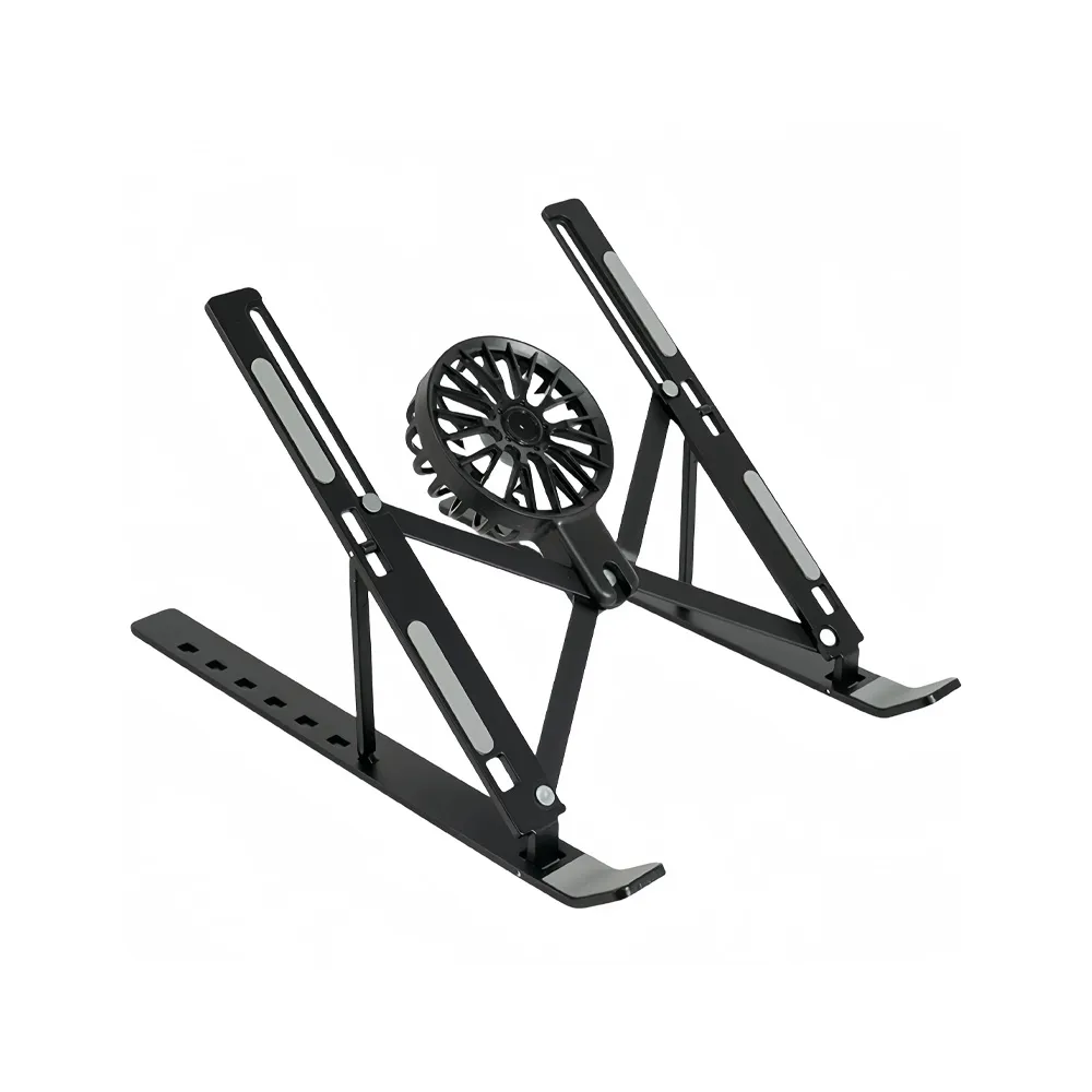 Metal laptop stand with removable fan laptop holder viewing angle ...