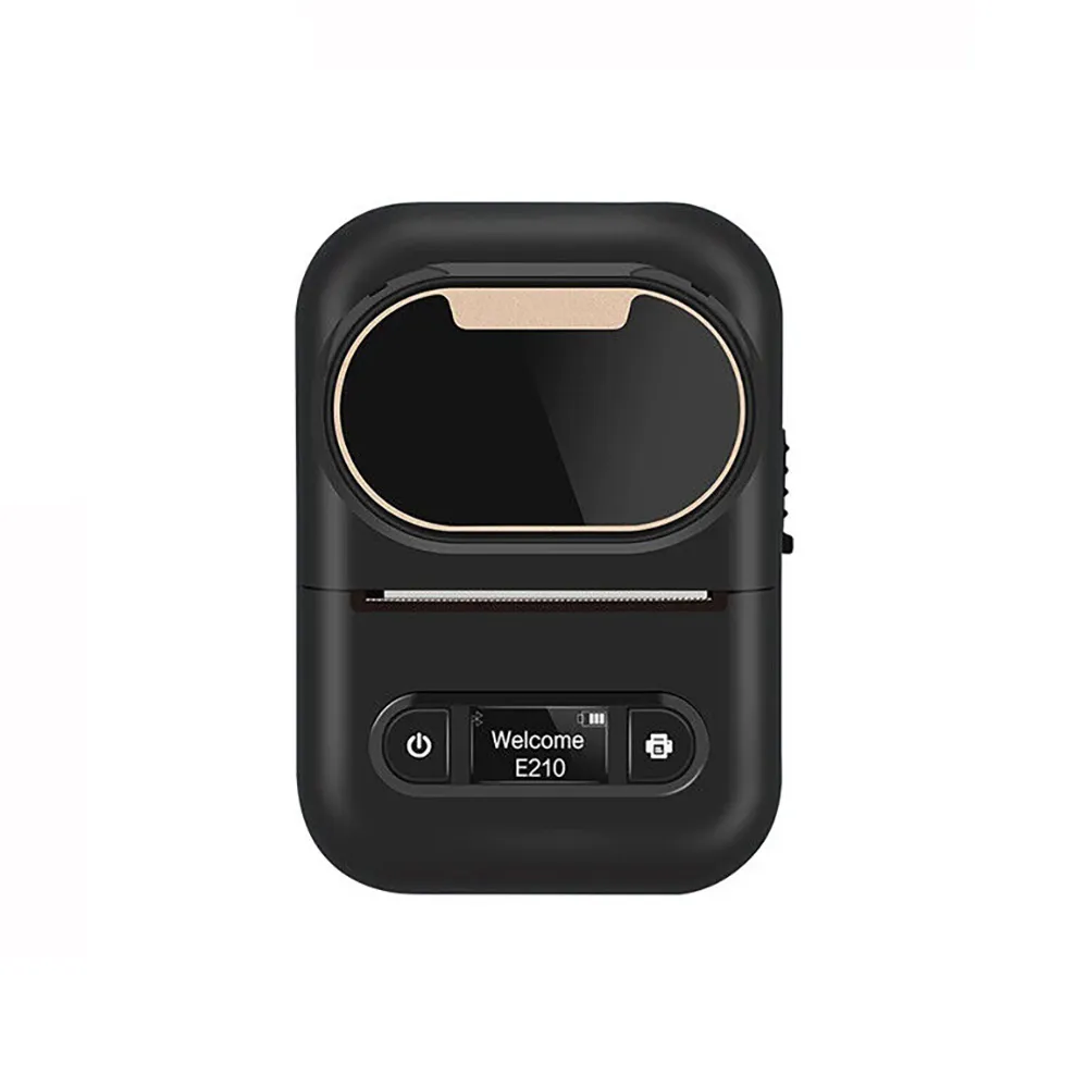 Portable Mini Sticker Printer E210 Wireless Bluetooth Thermal Label ...