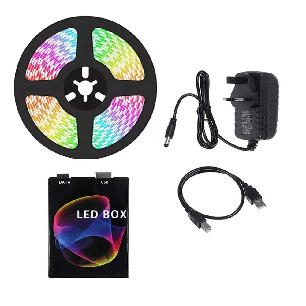 USB Light Color Ambient TV Kit LED Strip 30LED - 2M