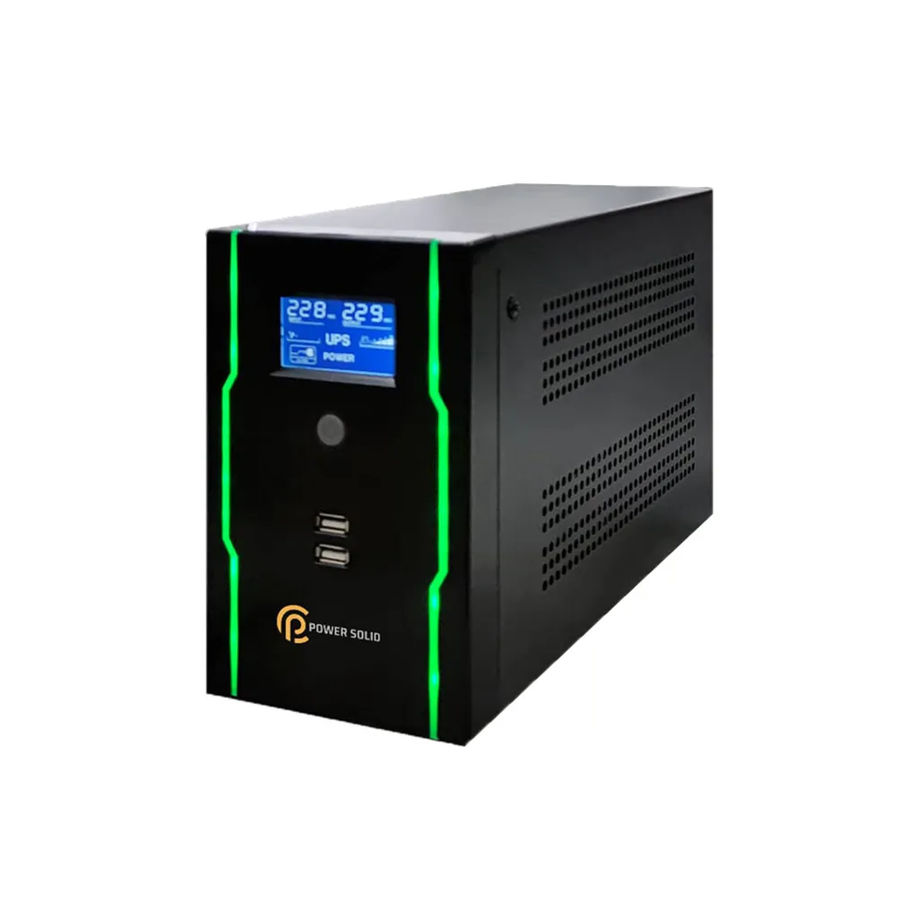 Power Solid Line Interactive Gaming UPS 1000VA