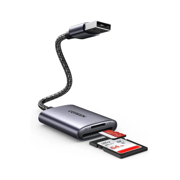 UGREEN 2-in1 USB-C SD/TF Card Reader I Transfer & Manger Your Data ...