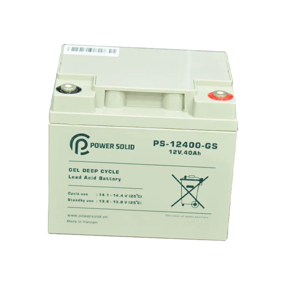 Power Solid Battery 12V 40Ah