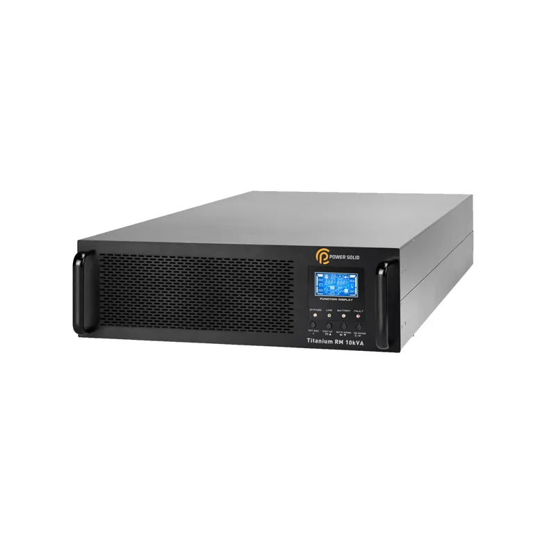 Power Solid RM Online UPS 10KVA, Wide input voltage range, Converter ...