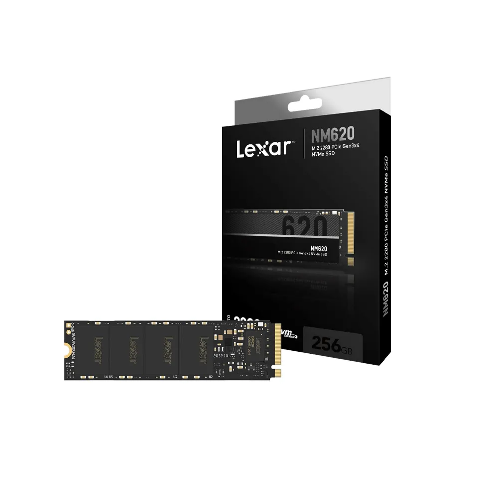 Lexar NM620 SSD 256GB PCIe Gen3 NVMe M.2 2280 Internal Solid State ...
