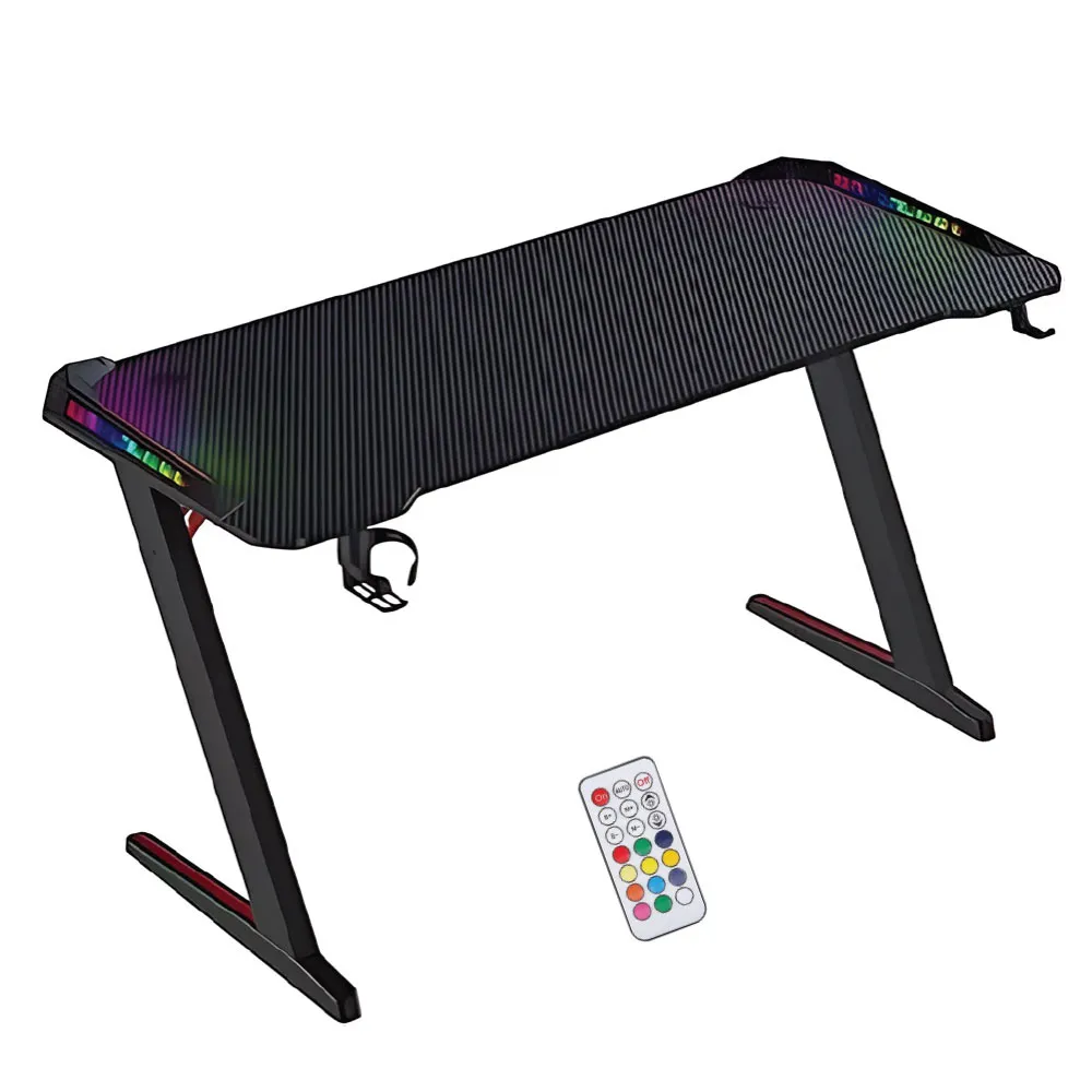 Gaming Desk RGB T418 140*60*75 - Black