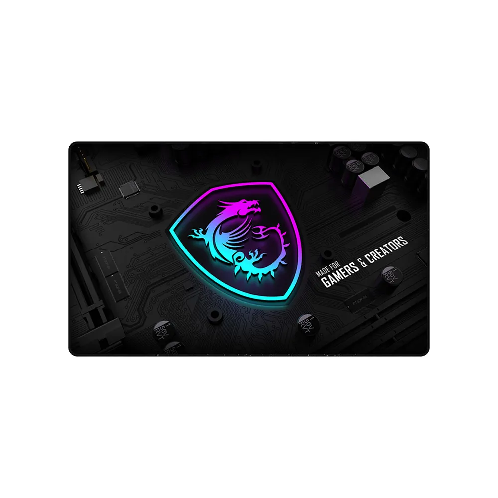MSI Gaming Chair & Floor Mat, Large Gaming Floor Mat - 160cm X 90cm