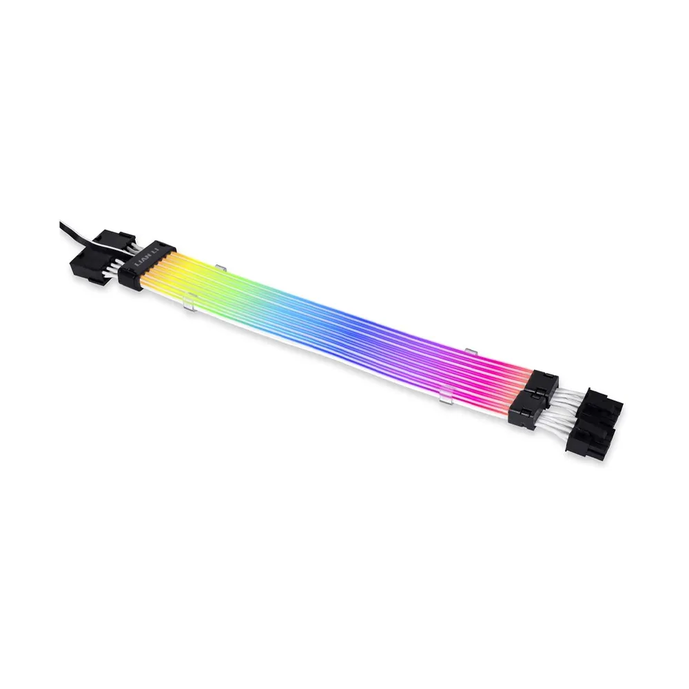 LIAN LI Strimer Plus V2 8 PIN GPU Extension Addressable RGB 300mm Cable ...