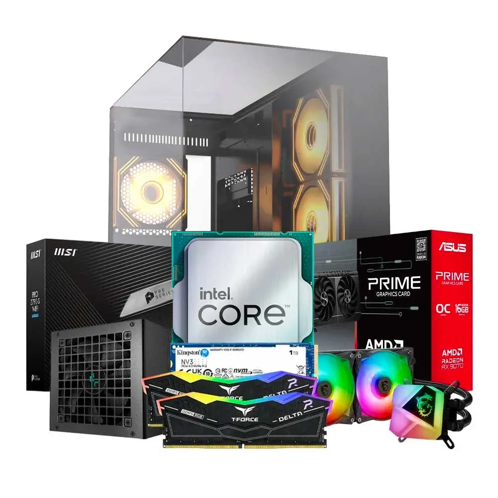 PC Build Offer NO.1048 (Core i7-14700KF, 32GB RAM 6000MHz, RX 9070 OC ...