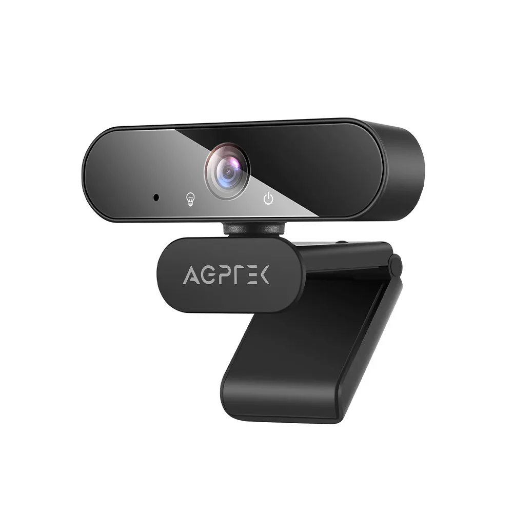 AGPTEK 4K 30FPS Webcam with Tripod for Zoom, Conference, Studying, Compatible with Windows, Mac ...