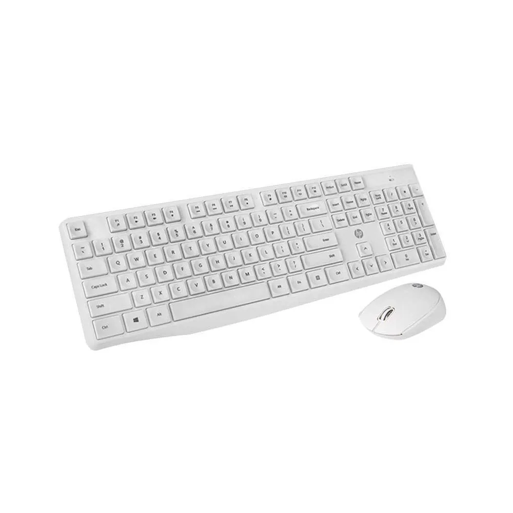 HP Wireless USB Keyboard and Mouse Combo CS10 - White