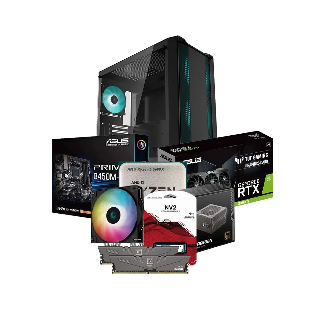 Low-End Gaming PC Build Offer NO.238 (AMD Ryzen 5 5600X, 16GB RAM ...