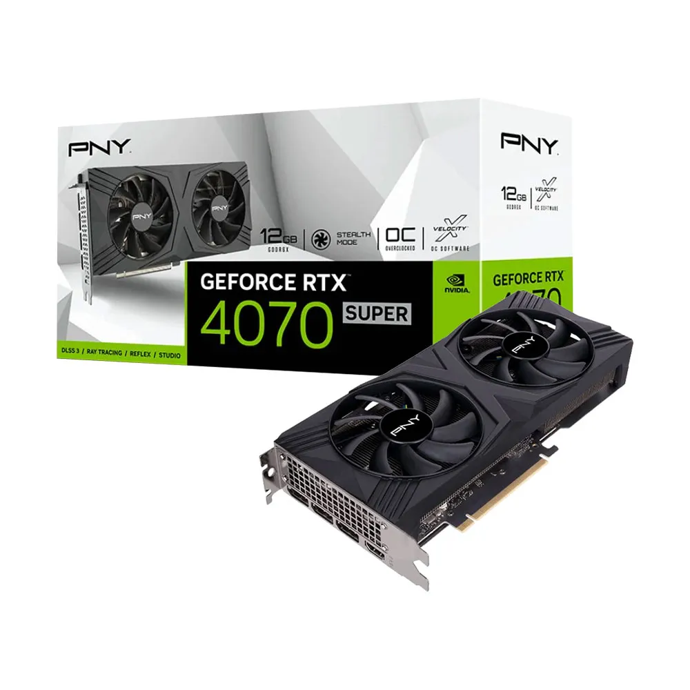 PNY GeForce RTX™ 4070 SUPER 12GB VERTO Graphics Card
