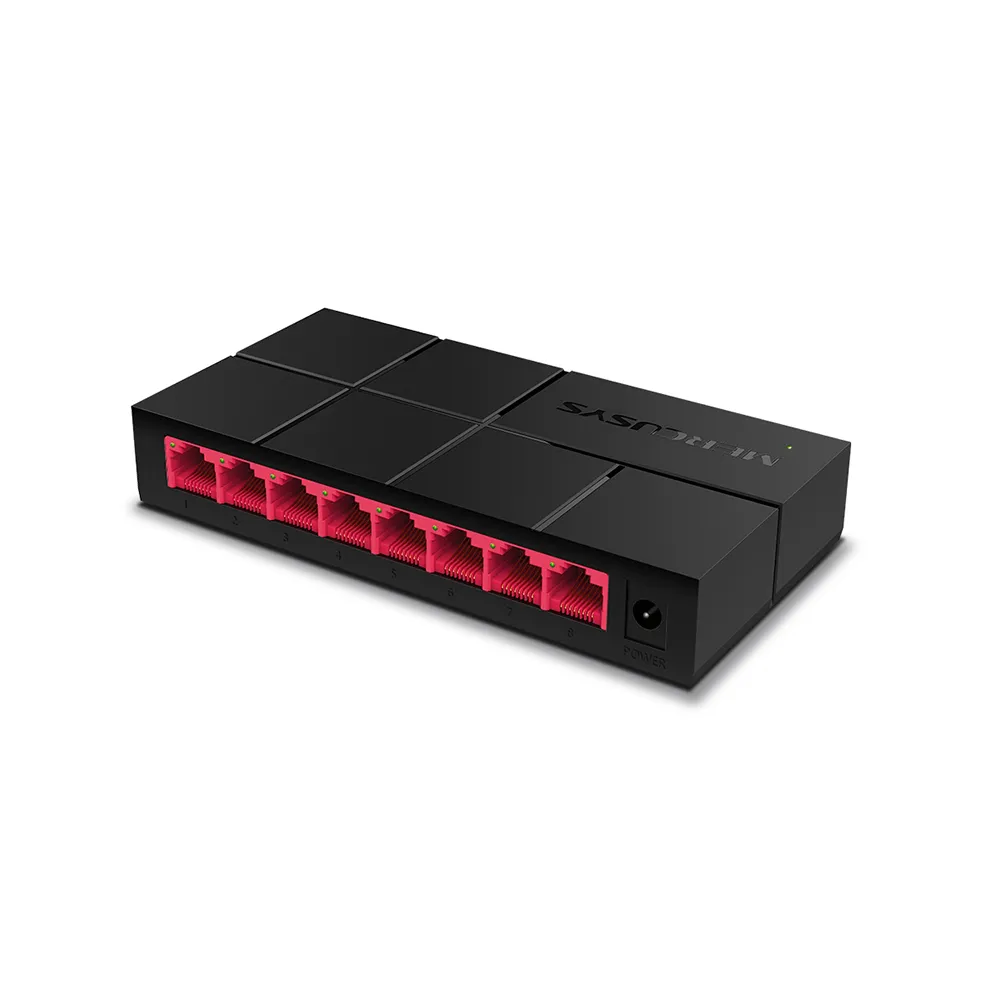 Mercusys MS108G 8-Port 100/1000Mbps Desktop Ethernet Switch/Hub ...
