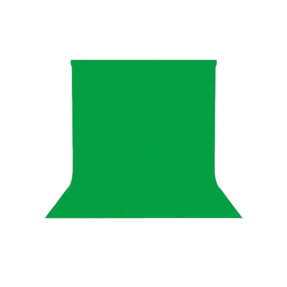 Green Screen Background 2x3m, Cotton Polyester Blended Fabric, Easy to ...