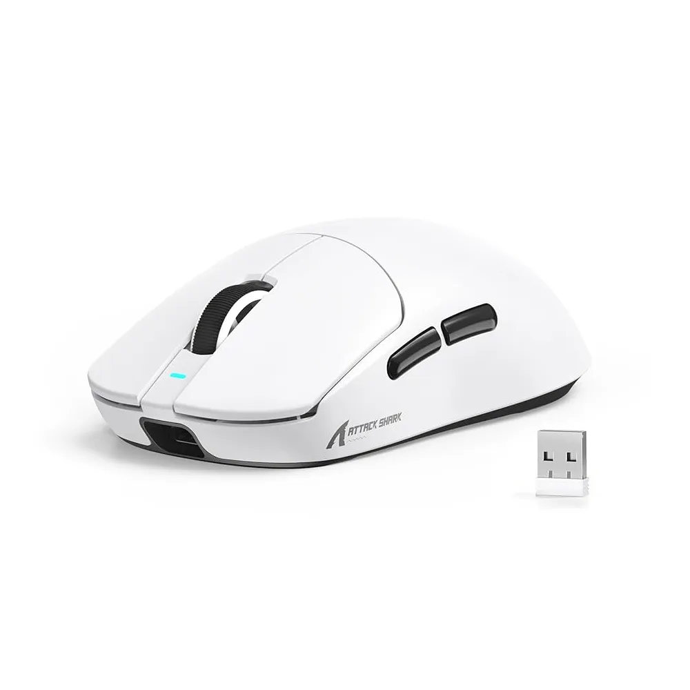 ATTACK SHARK X8 SE Wireless Gaming Mouse, 55g Ultra-Lightweight Wired ...