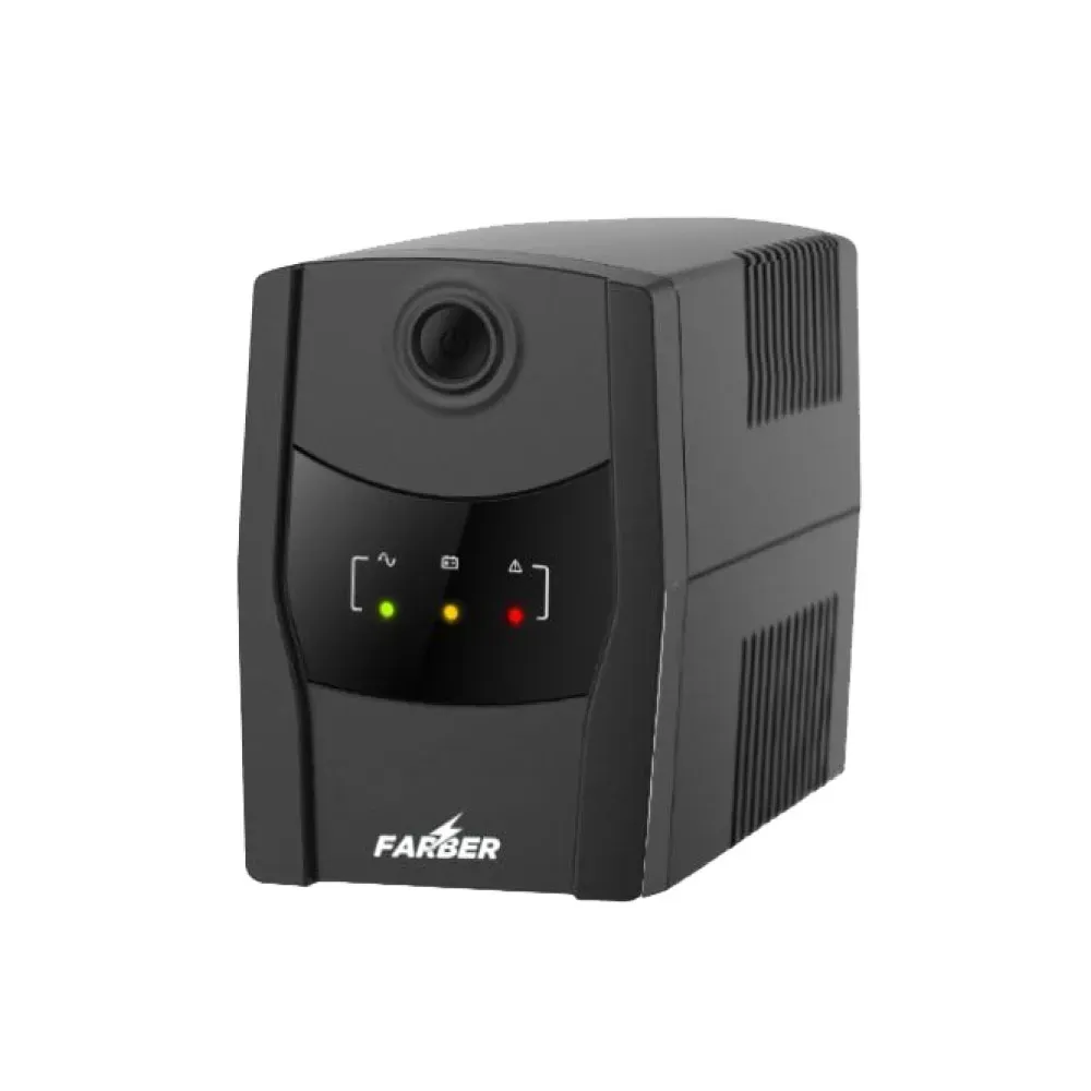 FARBER UPS Offline 1500VA Built in AVR UPS Offline Battery 2X 12V/7AH