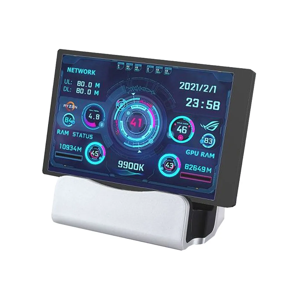 3.5 Inch IPS Type-C PC Secondary Display 320*480 Mini IPS PC USB Gaming ...