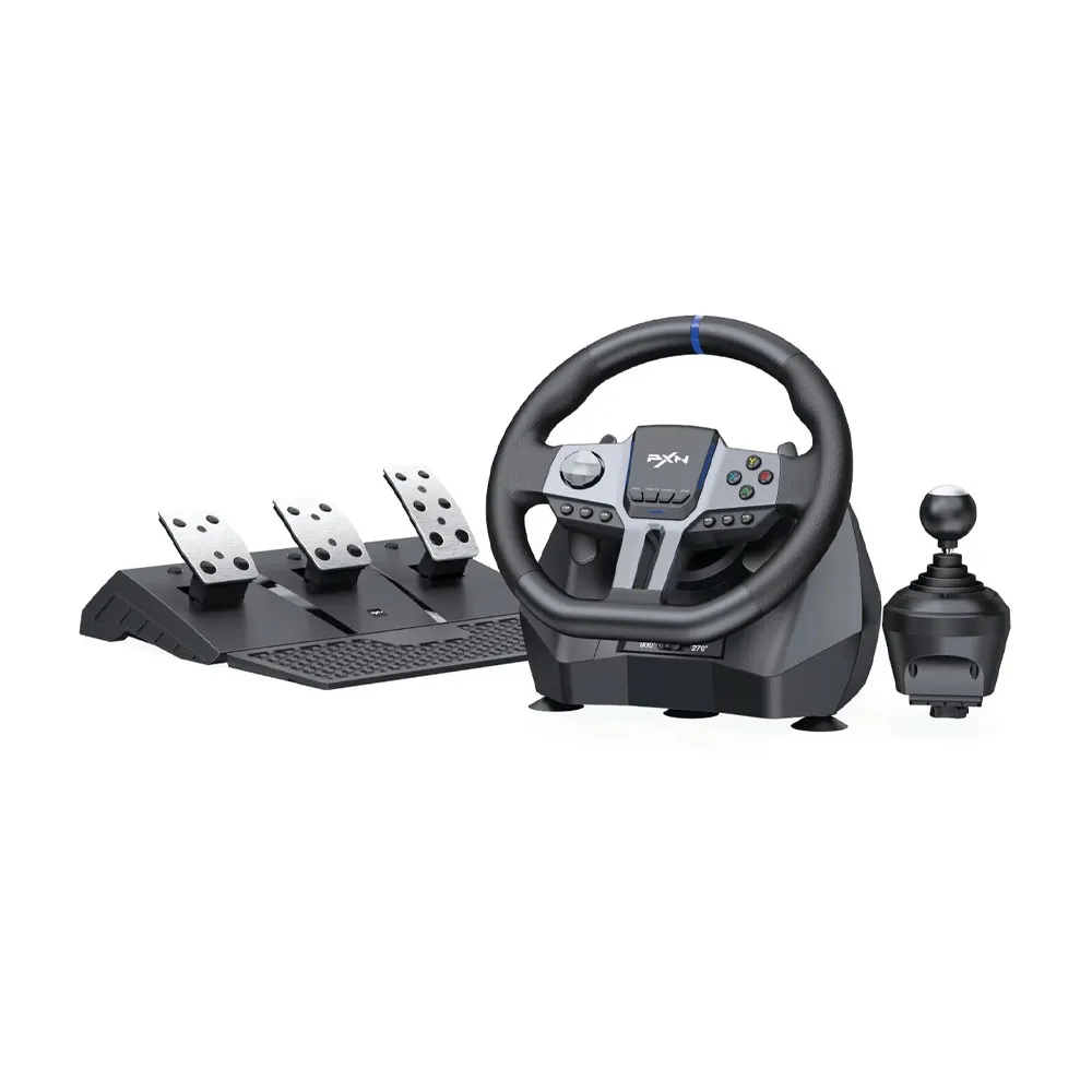 PXN V9 Gen2 Racing Wheel - Steering Wheel Driving Wheel 270°/ 900° Degree Vibration Gaming ...